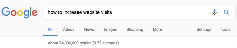 How To Increase Website Visits