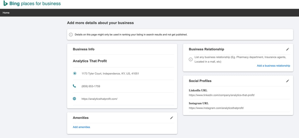 What Are Bing Places for Business?